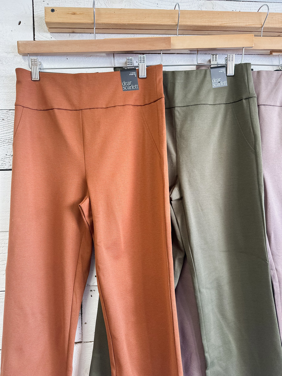Dear Scarlett Magic Straight Leg Pants – GiGi's Emporium