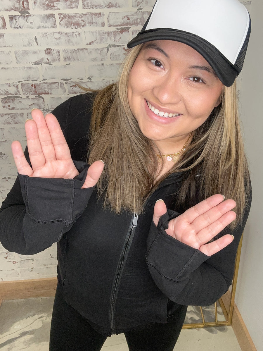 Rae Mode Butter Jacket with Hood in Black – GiGi's Emporium