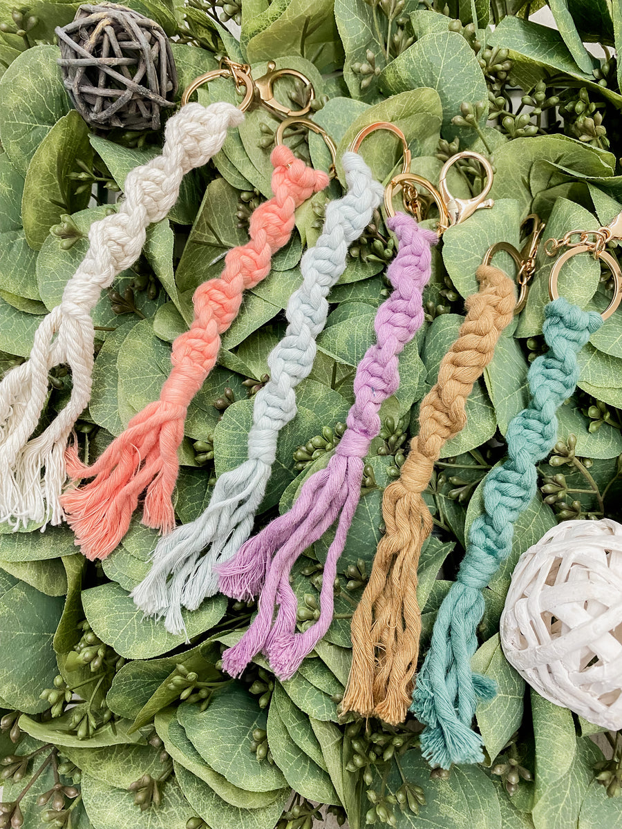 Braided Keychains – GiGi's Emporium